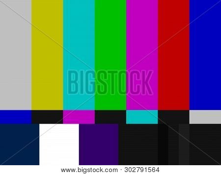 Television Test Card Vector & Photo (Free Trial) | Bigstock
