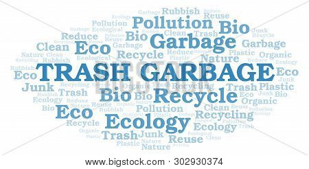 Trash Garbage Word Vector & Photo (Free Trial) | Bigstock