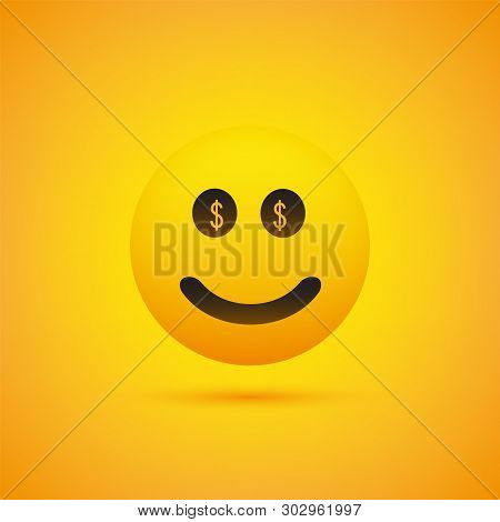 Smiling Emoji Dollar Vector & Photo (Free Trial) | Bigstock