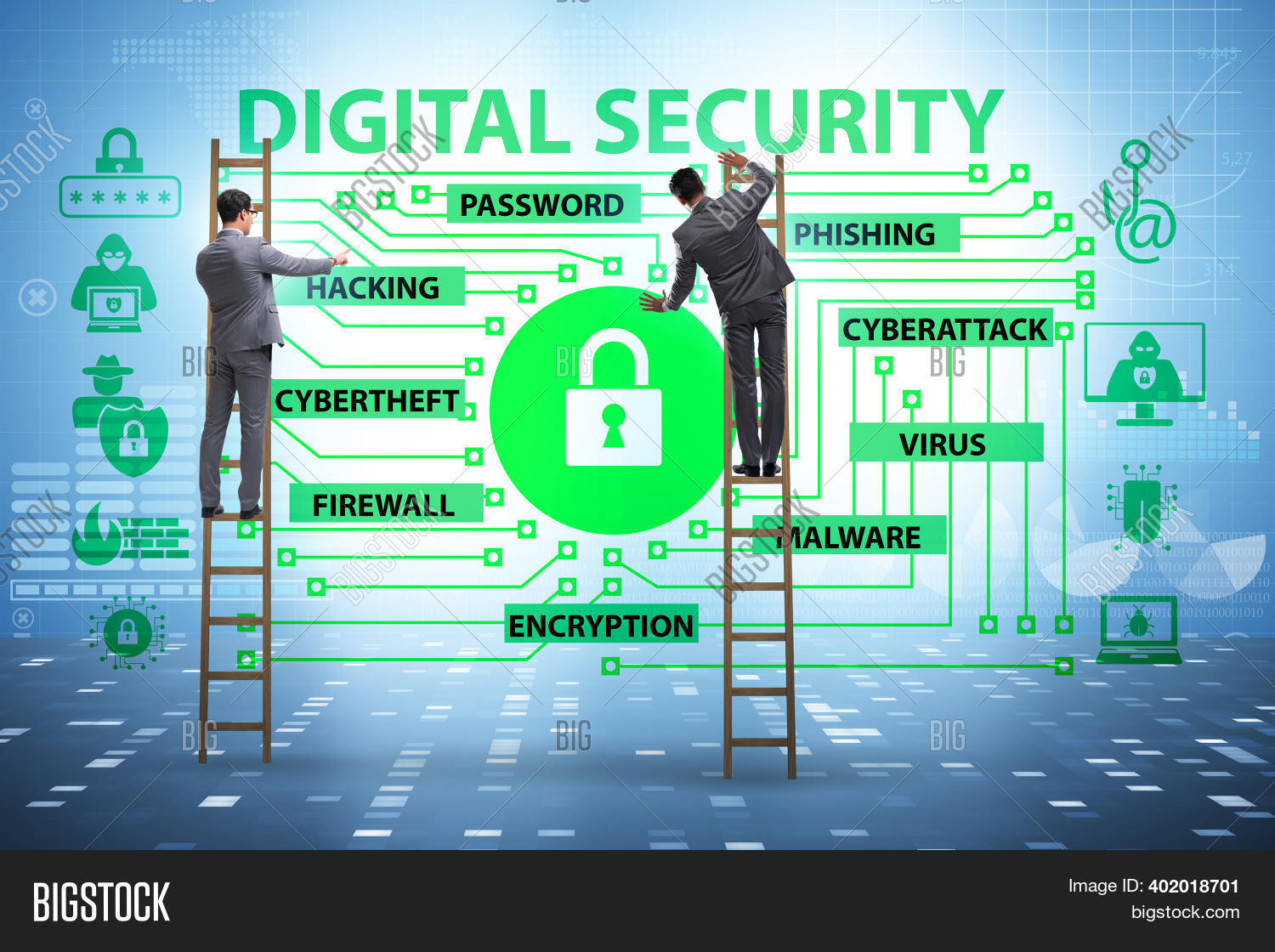 Digital Security Image & Photo (Free Trial) | Bigstock