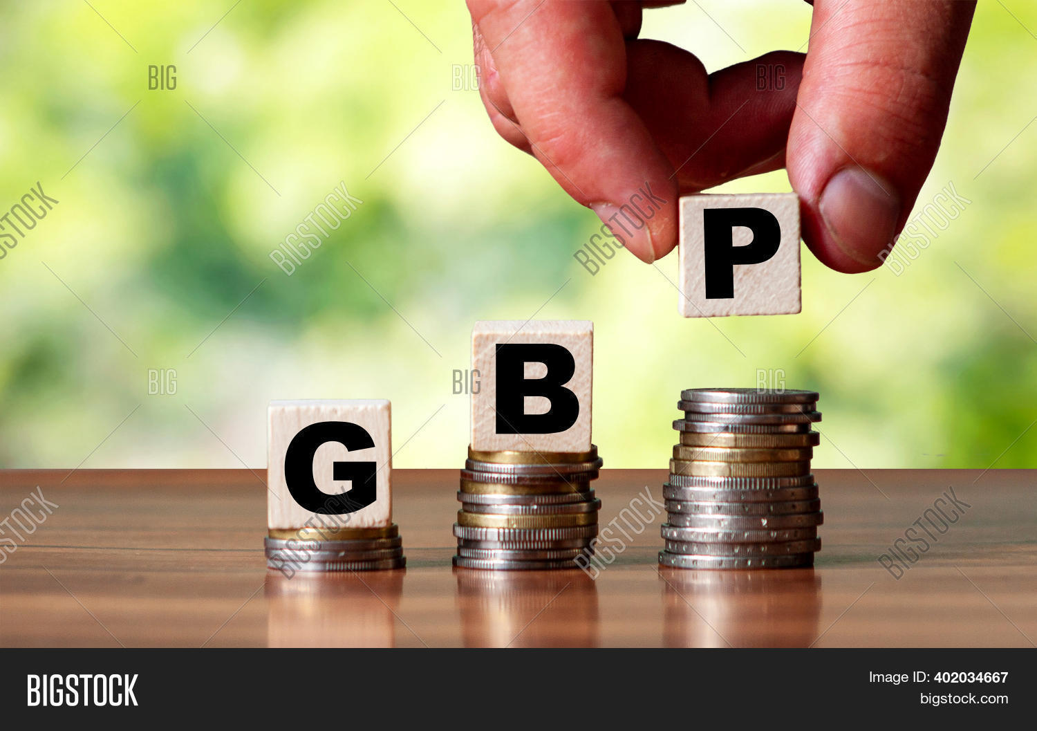 Gbp Word Symbol - Image & Photo (Free Trial) | Bigstock