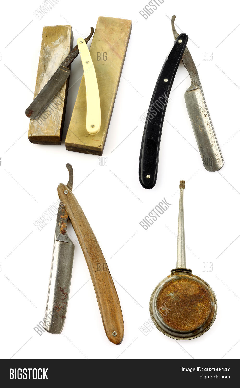 Antique Rusty Razors, Image & Photo (Free Trial) | Bigstock