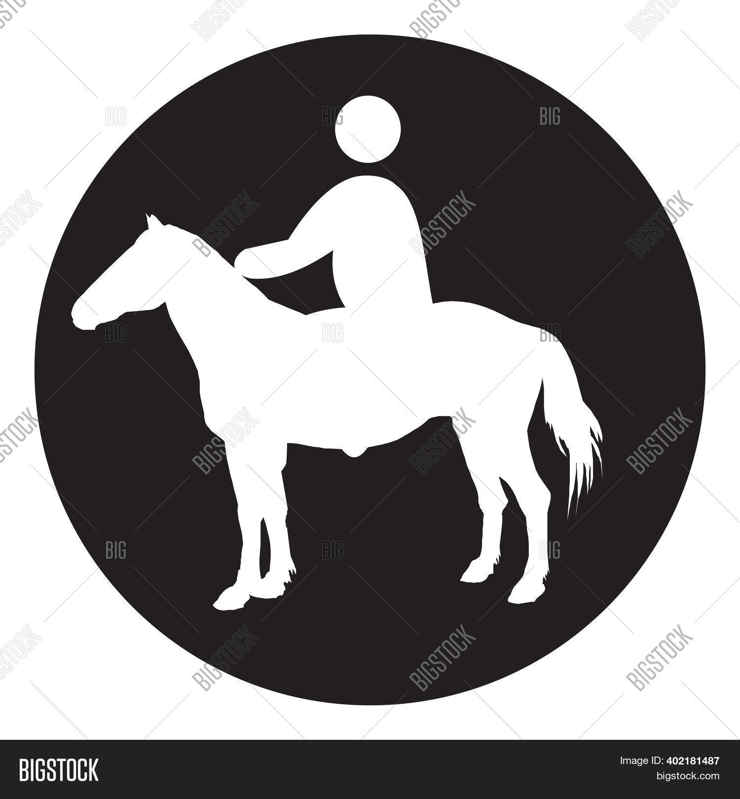 Horse Riding Icon Image & Photo (Free Trial) | Bigstock