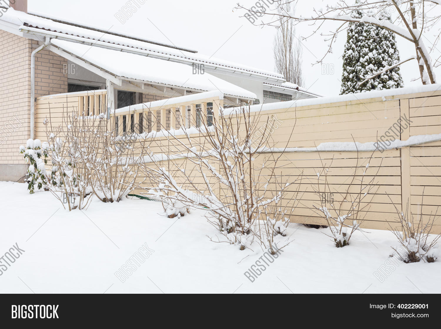 Houses Suburbs. Winter Image & Photo (Free Trial) | Bigstock