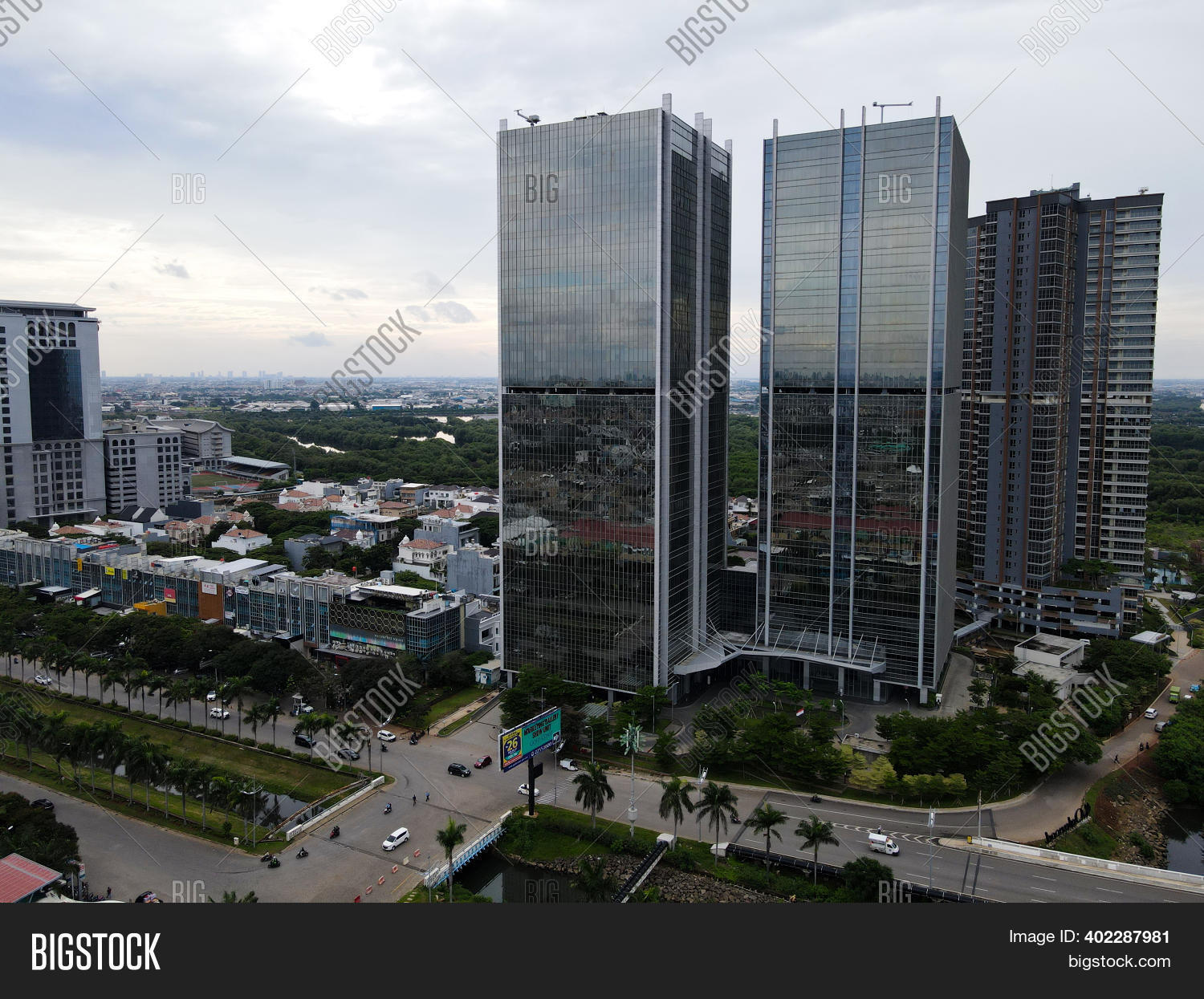 Aerial View Office Image & Photo (Free Trial) | Bigstock