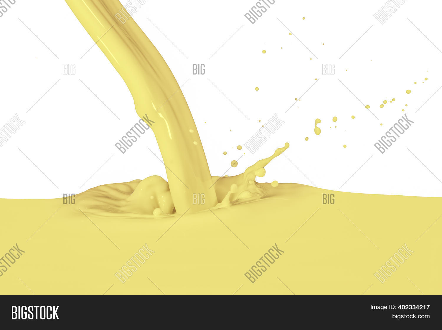 Vanilla Milk Splash Image & Photo (Free Trial) | Bigstock