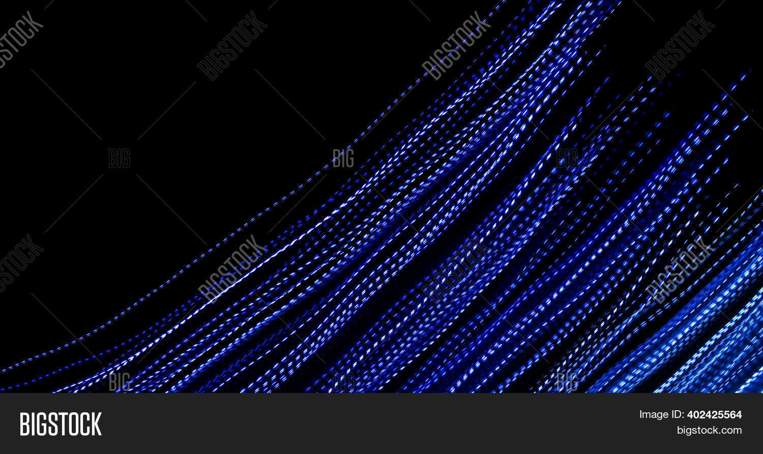 Blue Dashed Lines Image & Photo (Free Trial) | Bigstock