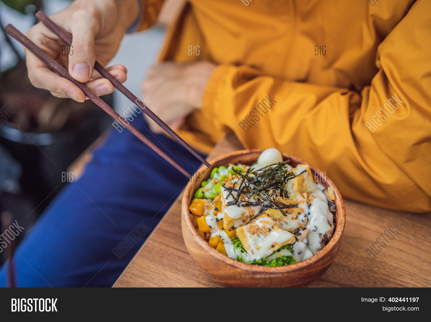 Man Eating Raw Organic Image & Photo (Free Trial) | Bigstock