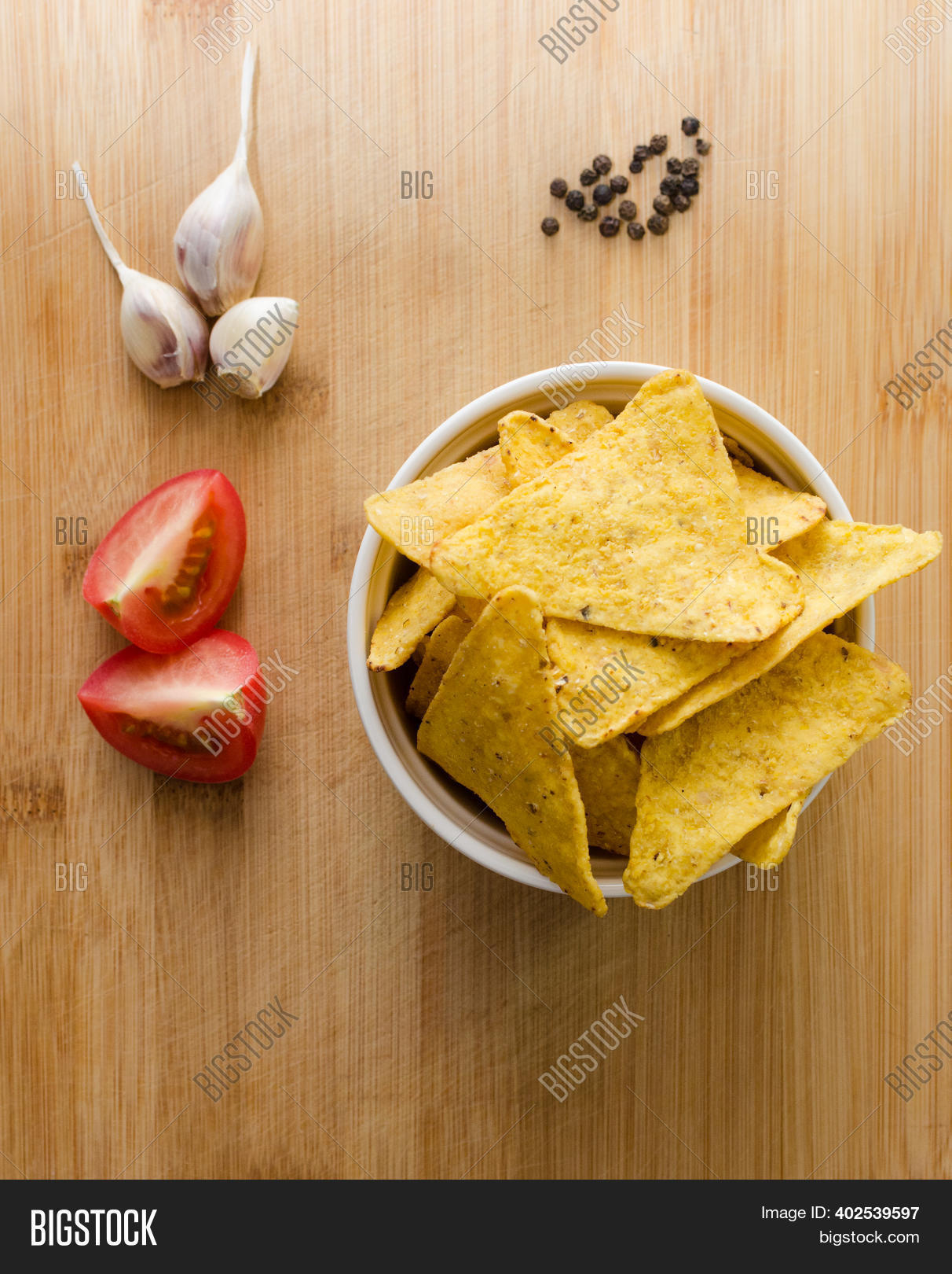 Nachos Salsa Dip Bowl Image & Photo (Free Trial) | Bigstock