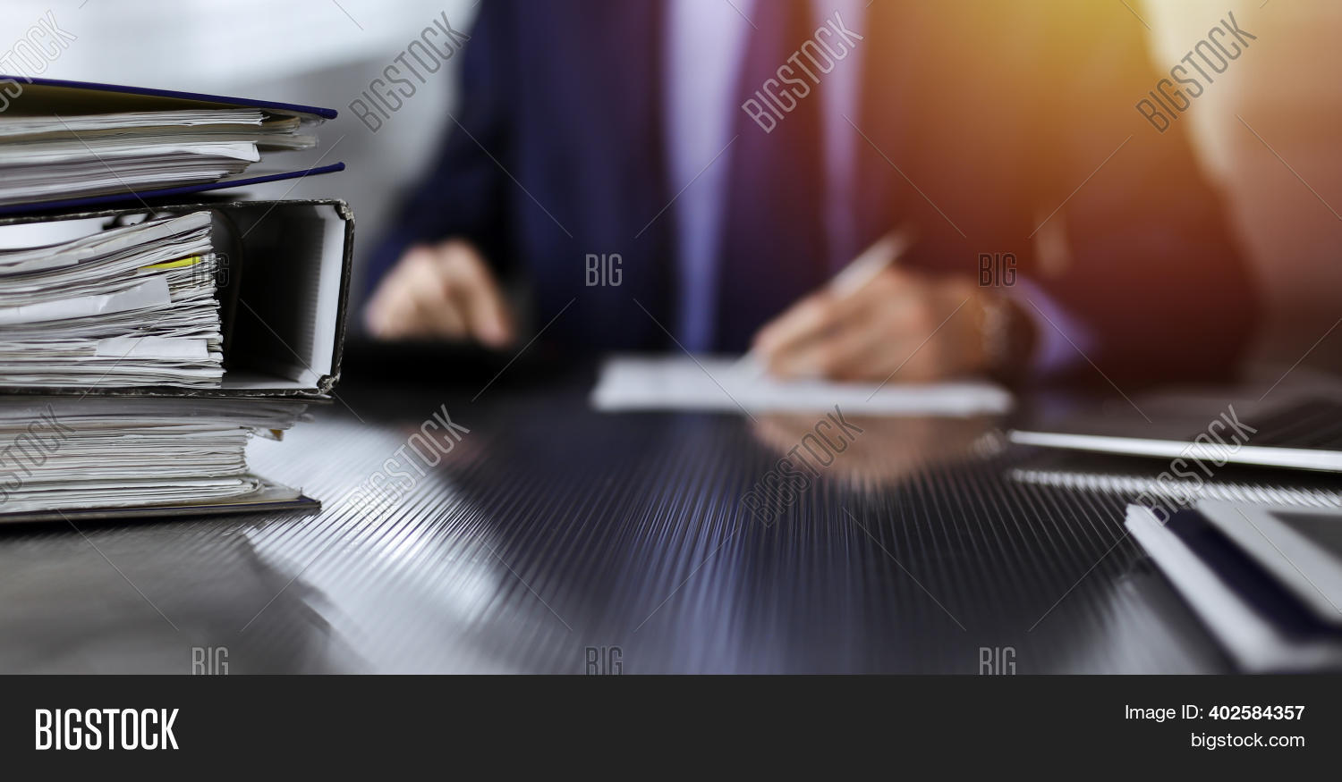 Binders Papers Waiting Image & Photo (Free Trial) | Bigstock