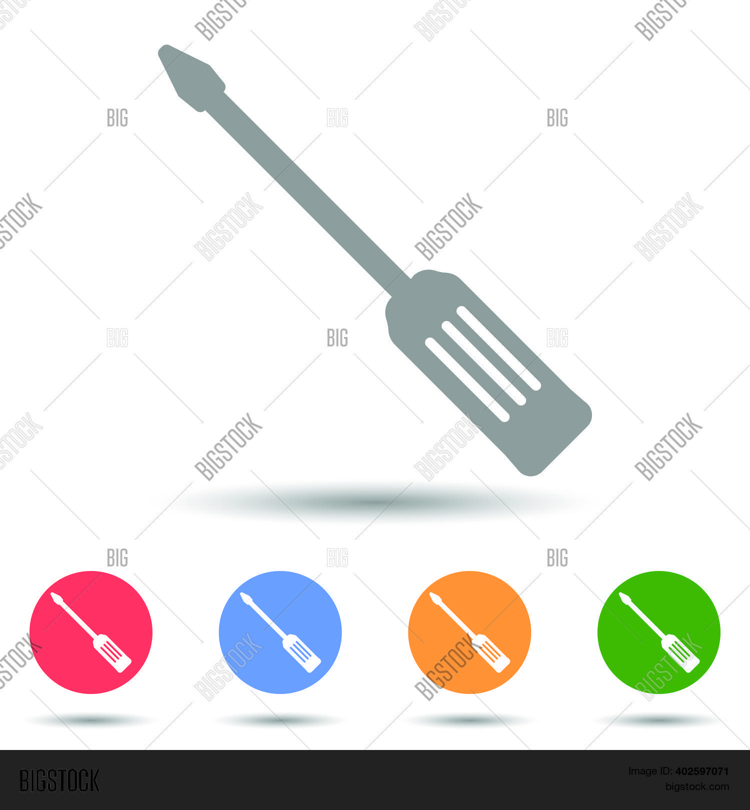 Crosshead Screwdriver Vector & Photo (Free Trial) | Bigstock