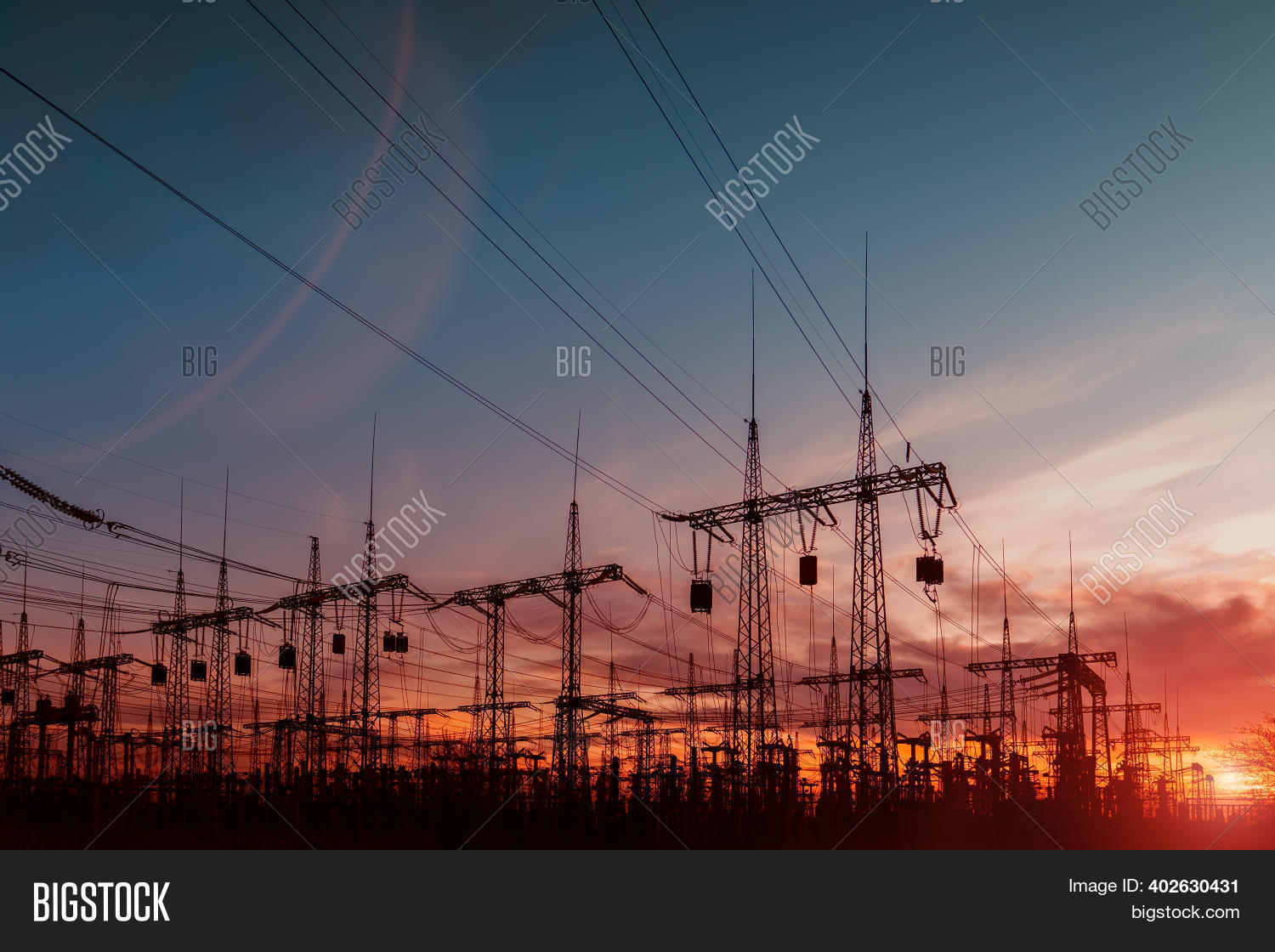 High-voltage Power Image & Photo (Free Trial) | Bigstock