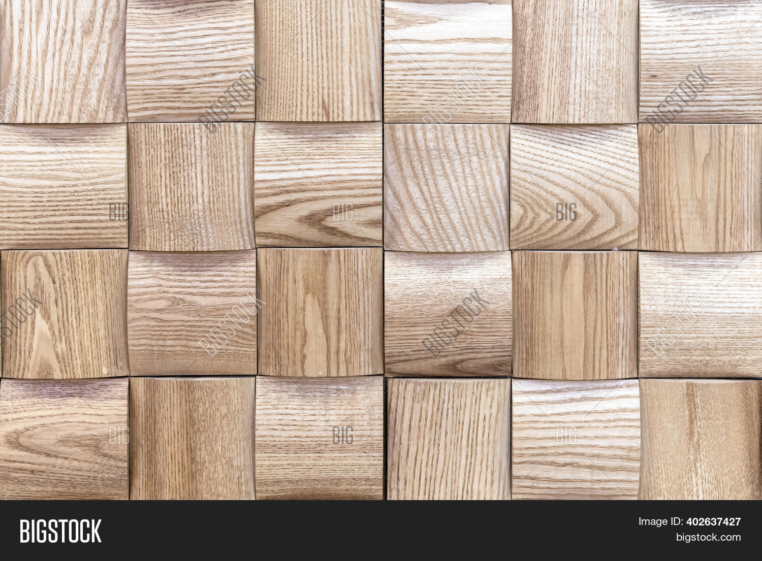 Wooden Squares Oak Image & Photo (Free Trial) | Bigstock
