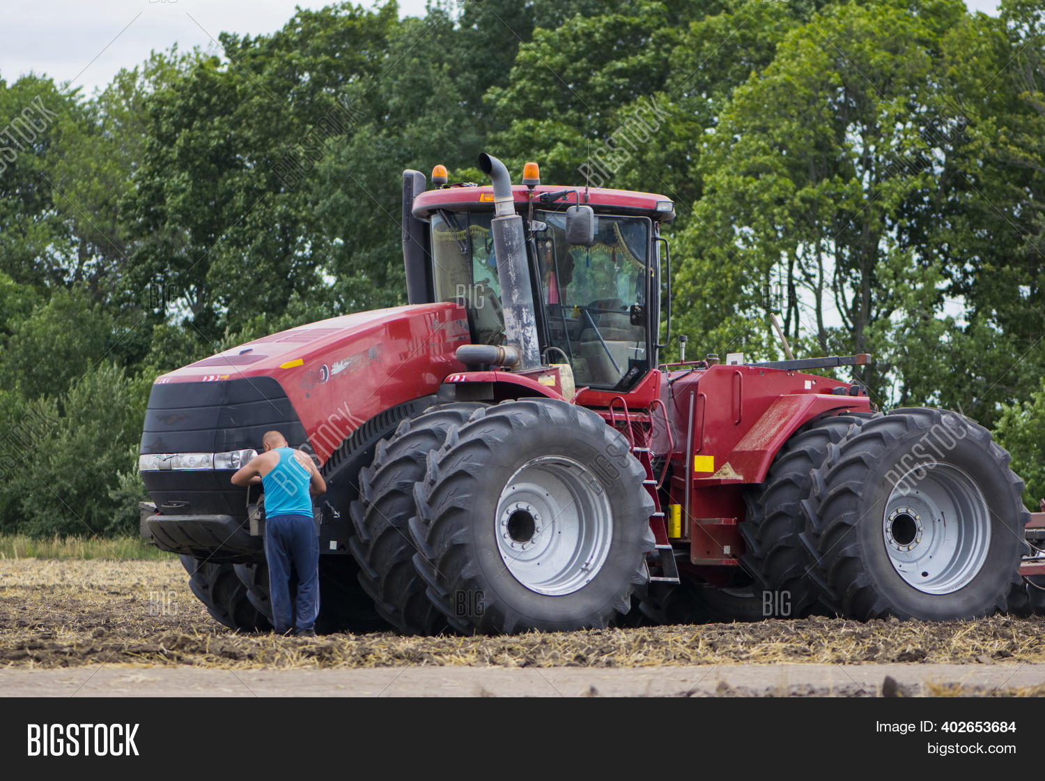 Tractor Driver Near Image & Photo (Free Trial) | Bigstock