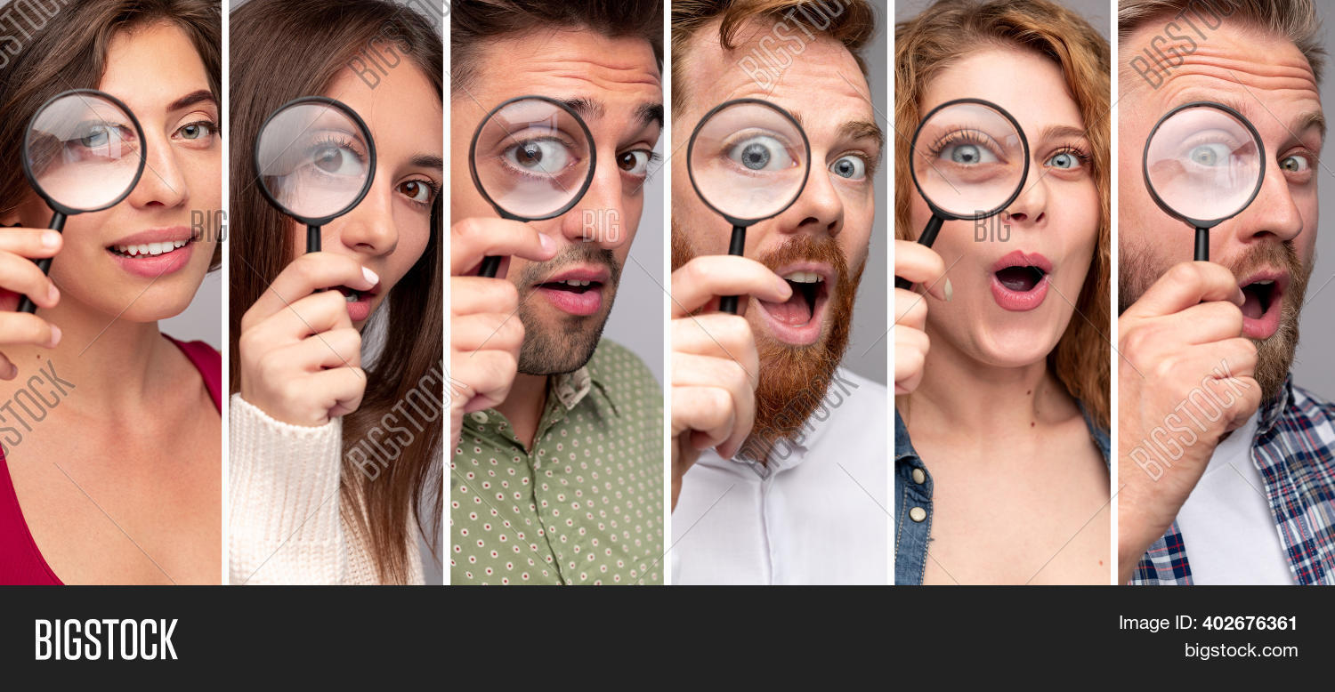 Collage Curious Men Image & Photo (Free Trial) | Bigstock