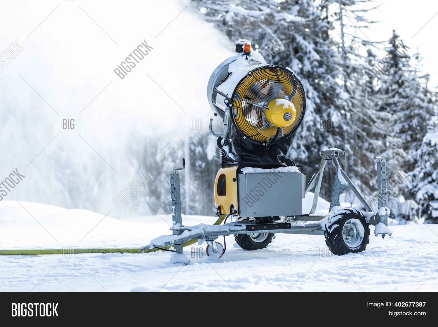 Snow Cannon Gun Image & Photo (Free Trial) | Bigstock