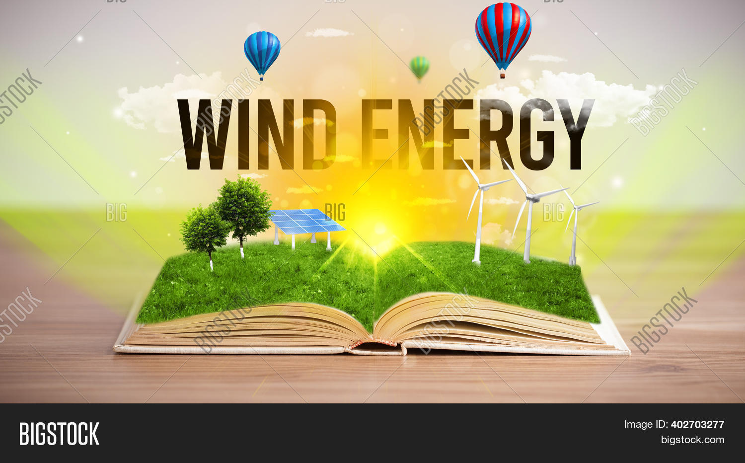 Open Book WIND ENERGY Image & Photo (Free Trial) | Bigstock