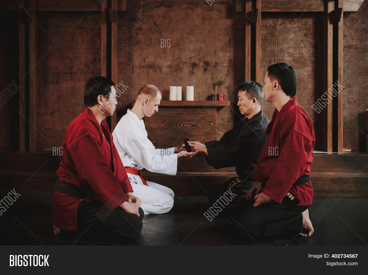 Karate Players Image & Photo (Free Trial) | Bigstock