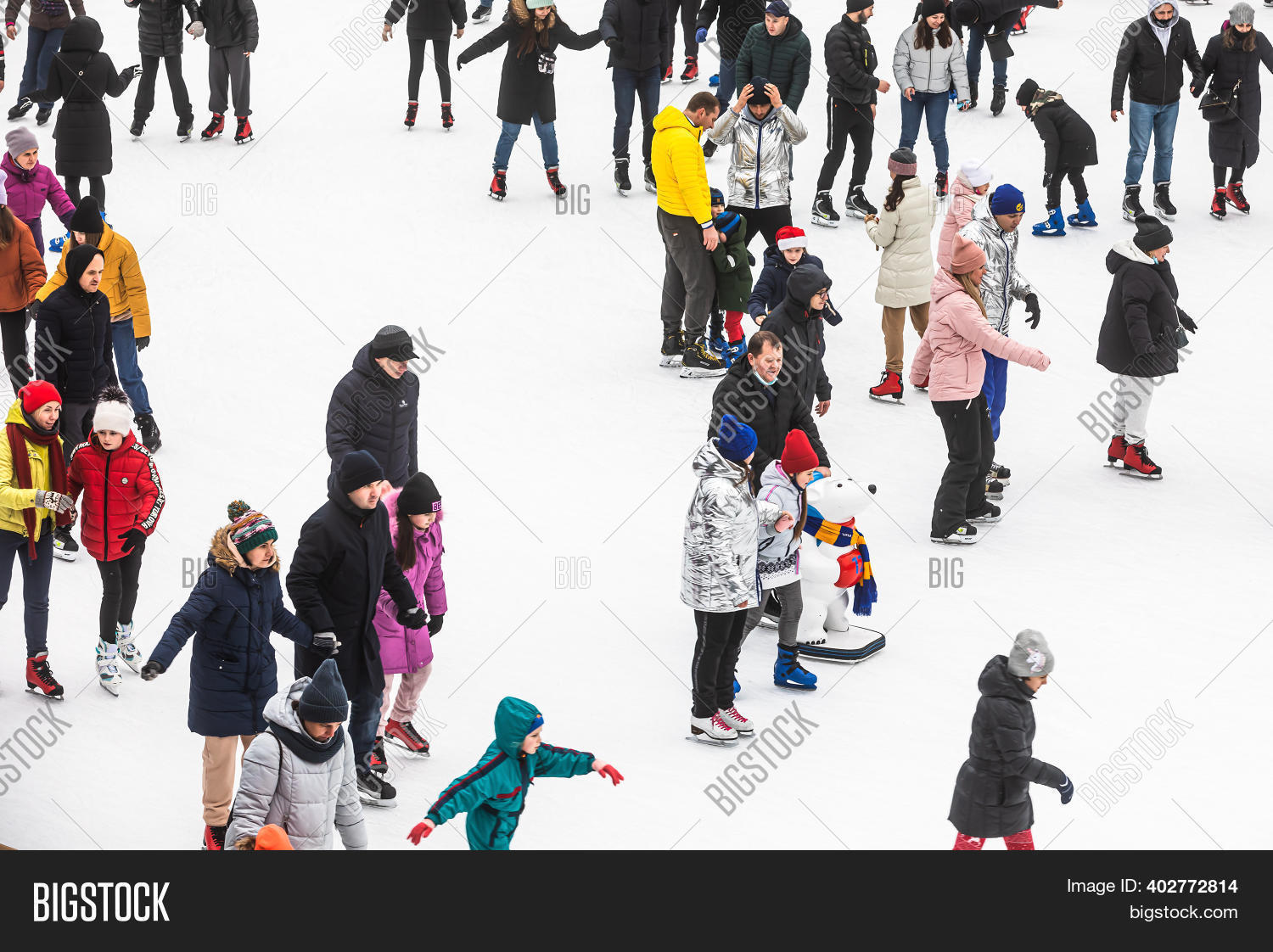 Ice-skating People Image & Photo (Free Trial) | Bigstock