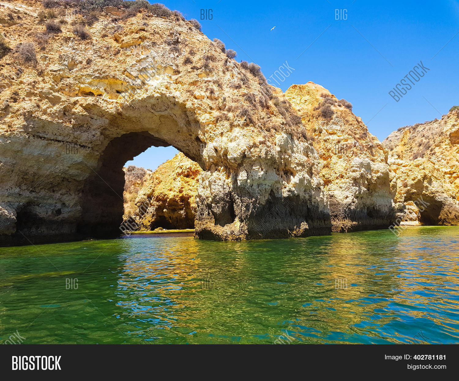 Arch Formed Sea Cave Image & Photo (Free Trial) | Bigstock