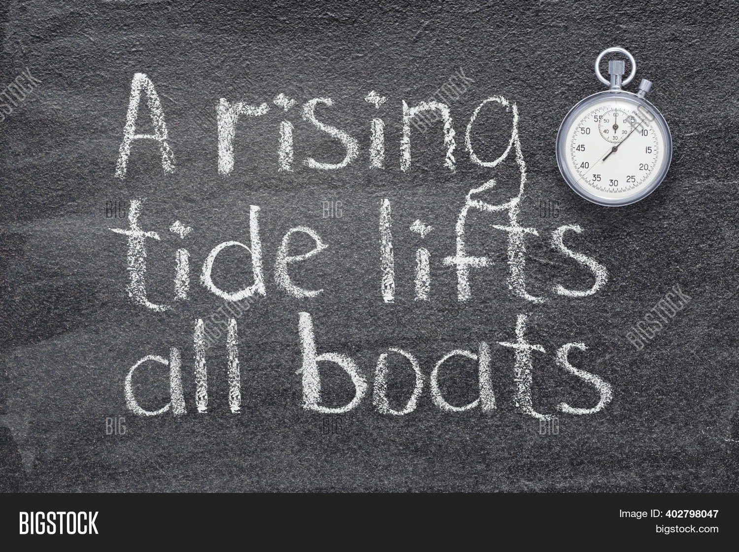 Rising Tide Lifts All Image & Photo (Free Trial) | Bigstock