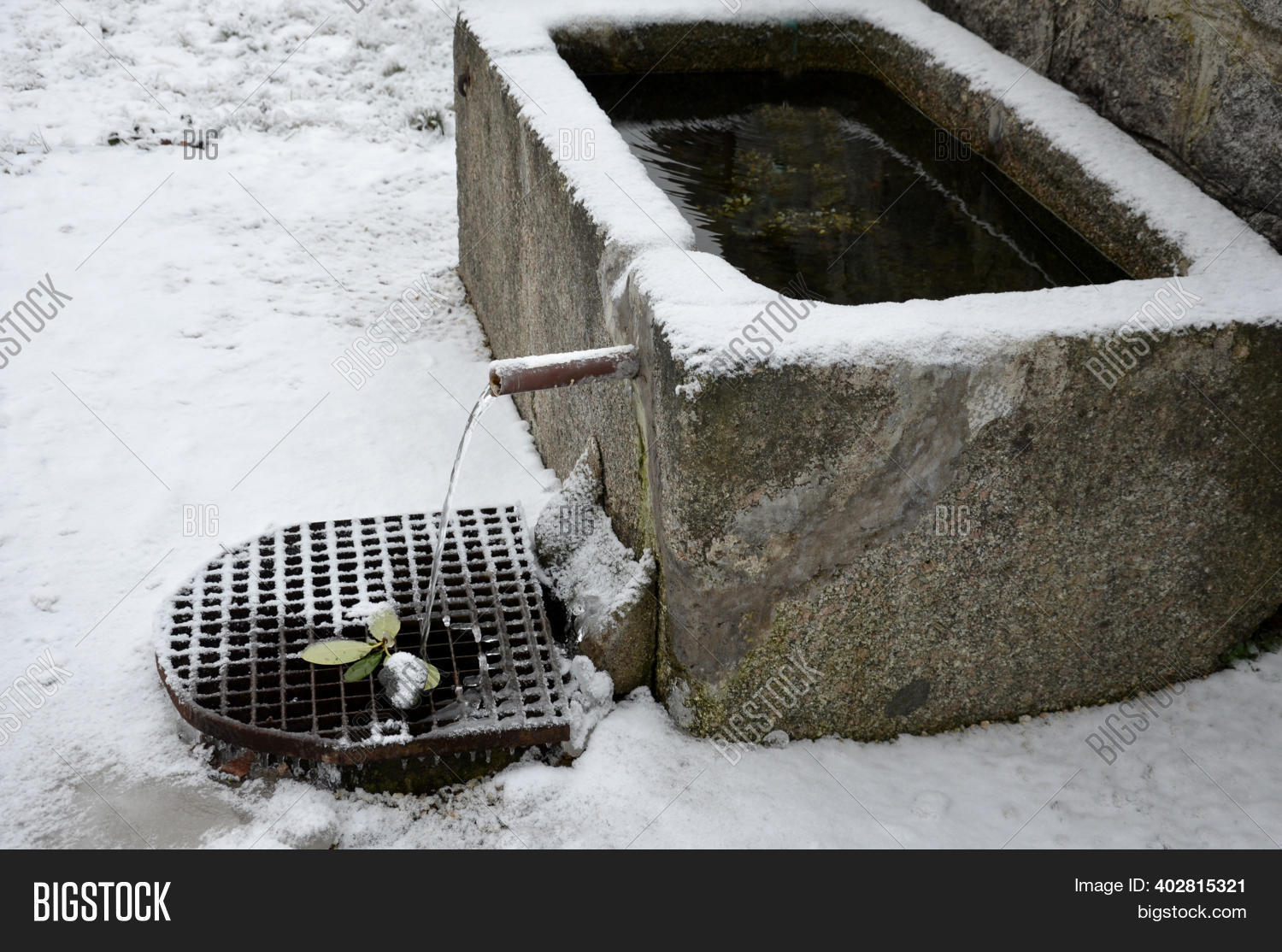 Stone Water Tank Made Image & Photo (Free Trial) | Bigstock