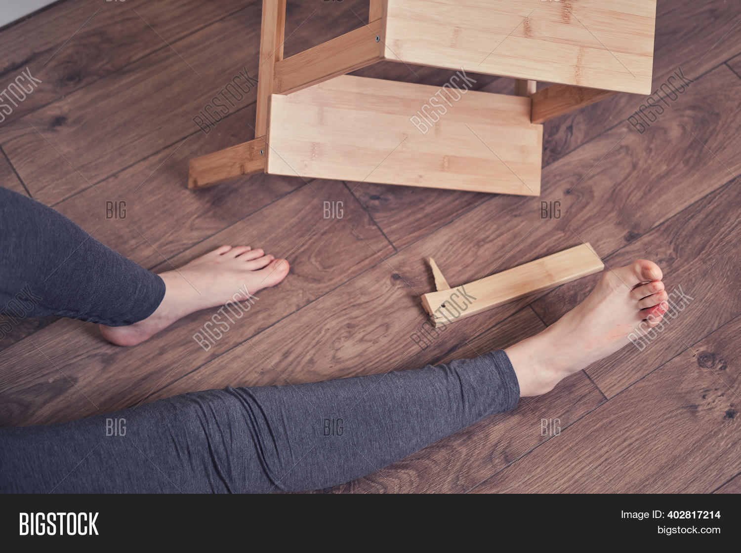 Young Woman Fell Down Image & Photo (Free Trial) | Bigstock