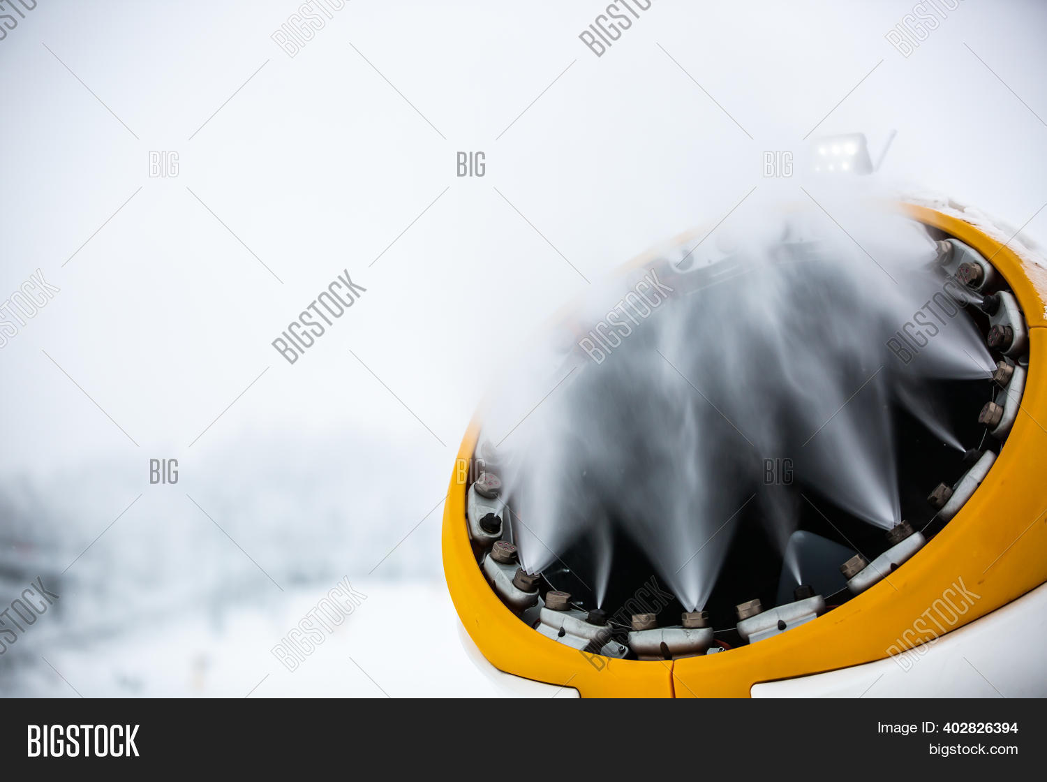 Snow Cannon, Machine Image & Photo (Free Trial) | Bigstock