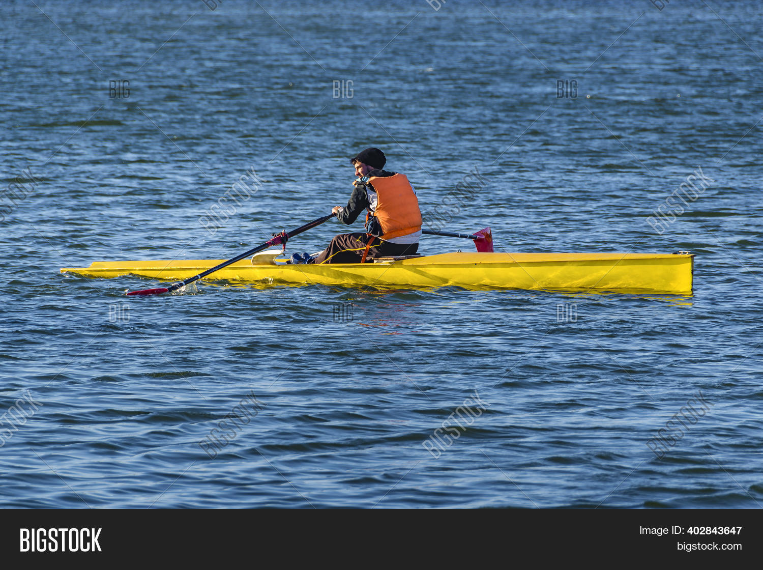 Person Rowing River, Image & Photo (Free Trial) | Bigstock