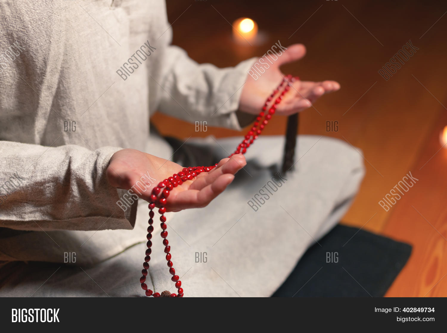 Close- Male Hand Monk Image & Photo (Free Trial) | Bigstock
