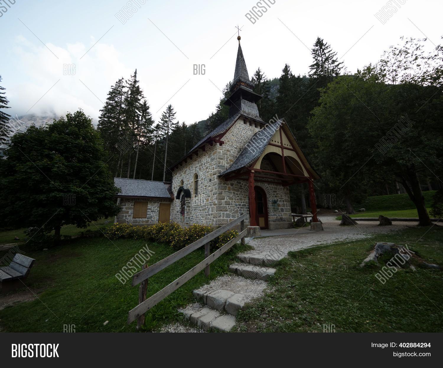 Wooden Stone Chapel Image & Photo (Free Trial) | Bigstock