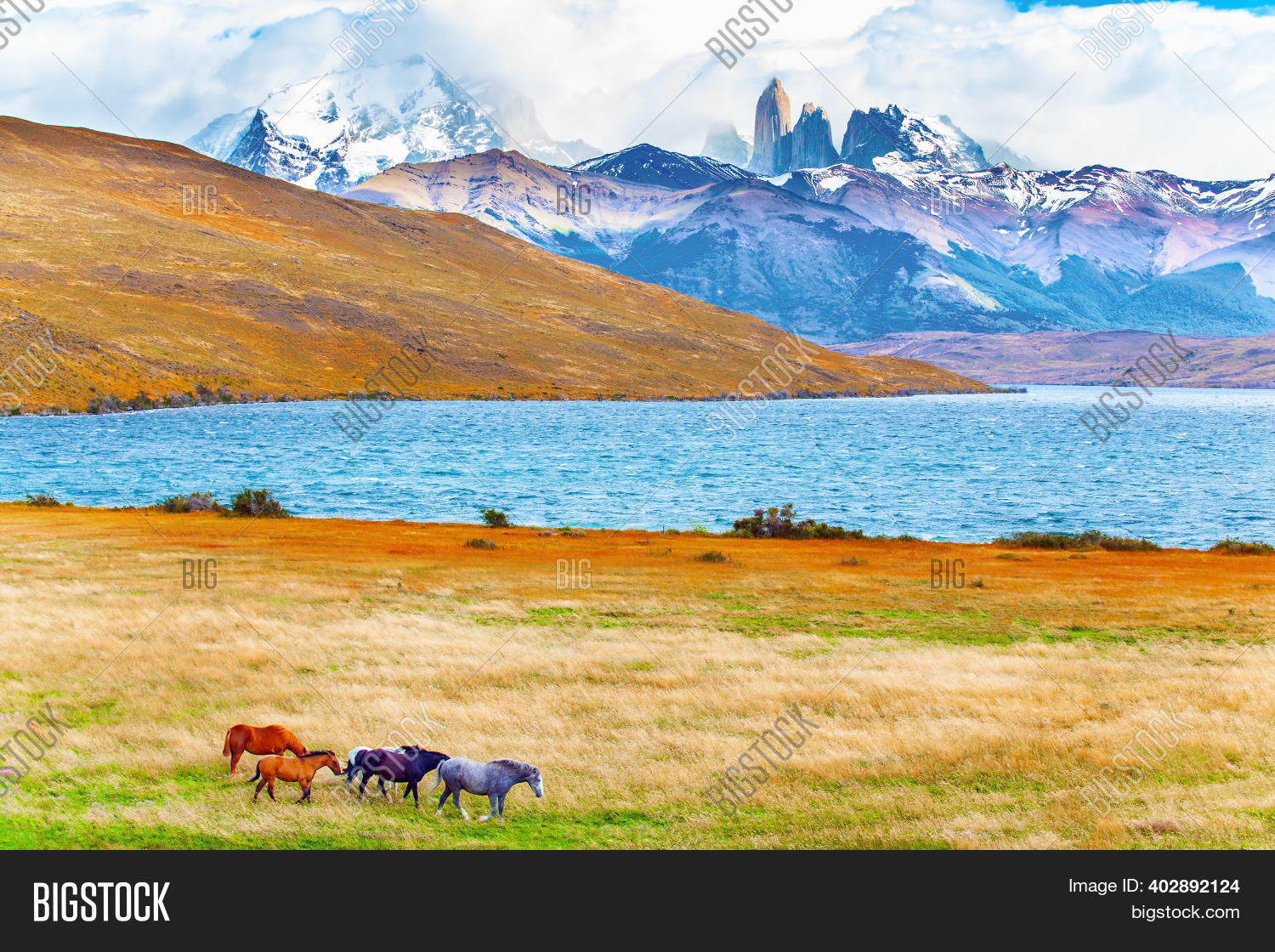 Lagoon Azul Mountain Image & Photo (Free Trial) | Bigstock
