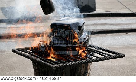 Boiling Tar Images, Illustrations & Vectors (Free) - Bigstock