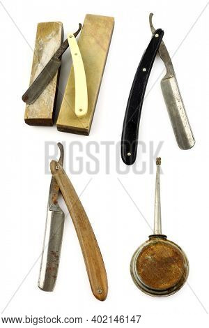 Antique Rusty Razors, Image & Photo (Free Trial) | Bigstock