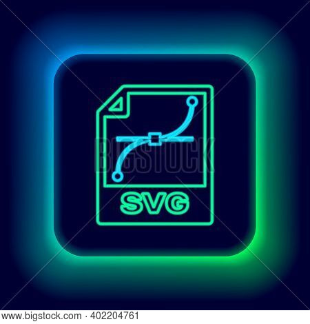 Glowing Neon Line Svg Vector & Photo (Free Trial) | Bigstock