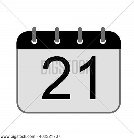 21th Calendar Icon Image & Photo (Free Trial) | Bigstock