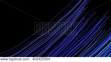 Blue Dashed Lines Image & Photo (Free Trial) | Bigstock