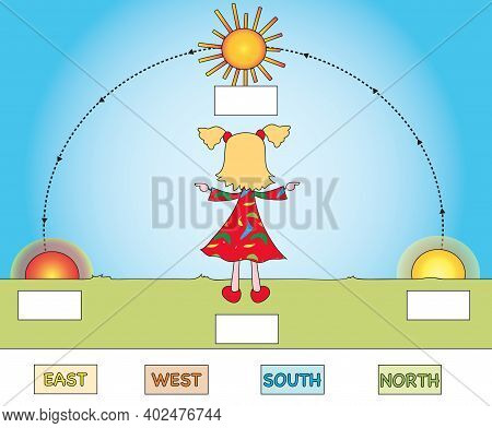 Cardinal Points Images, Illustrations & Vectors (Free) - Bigstock