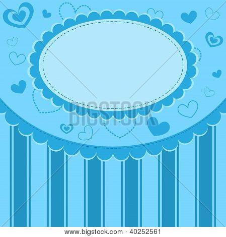 Blue Kid Background Vector & Photo (Free Trial) | Bigstock