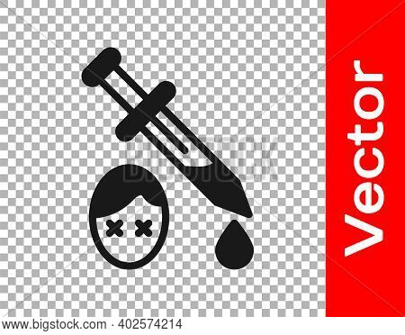 Black Sword Blood Vector & Photo (Free Trial) | Bigstock