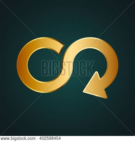 Infinity Sign Arrow Vector & Photo (Free Trial) | Bigstock