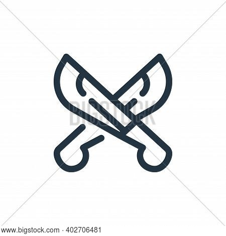 Machete Icon Isolated Vector & Photo (Free Trial) | Bigstock