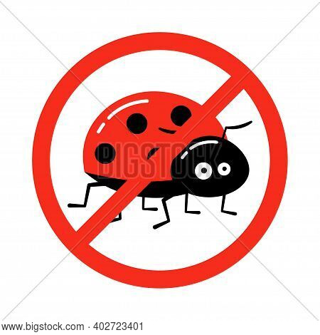 No Ladybug Vector & Photo (Free Trial) | Bigstock