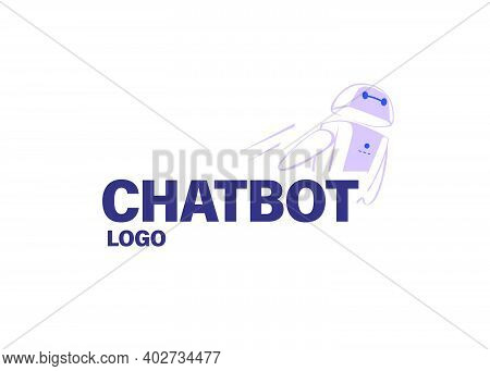 Chat Bot Service Logo Vector & Photo (Free Trial) | Bigstock