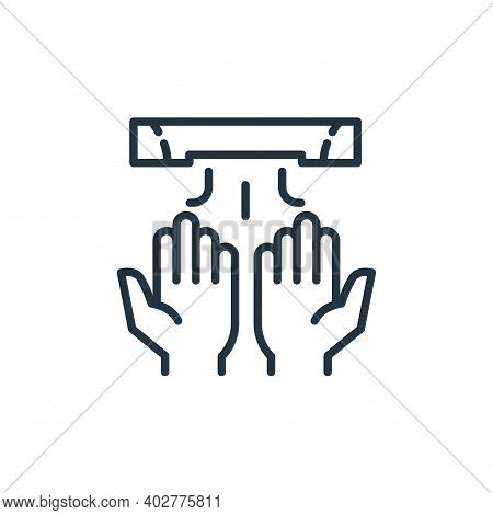 Hand Dryer Icon Vector & Photo (Free Trial) | Bigstock