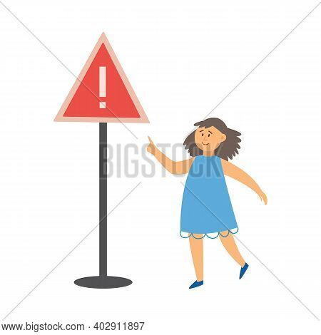 Kid Stop Sign - Vector & Photo (Free Trial) | Bigstock