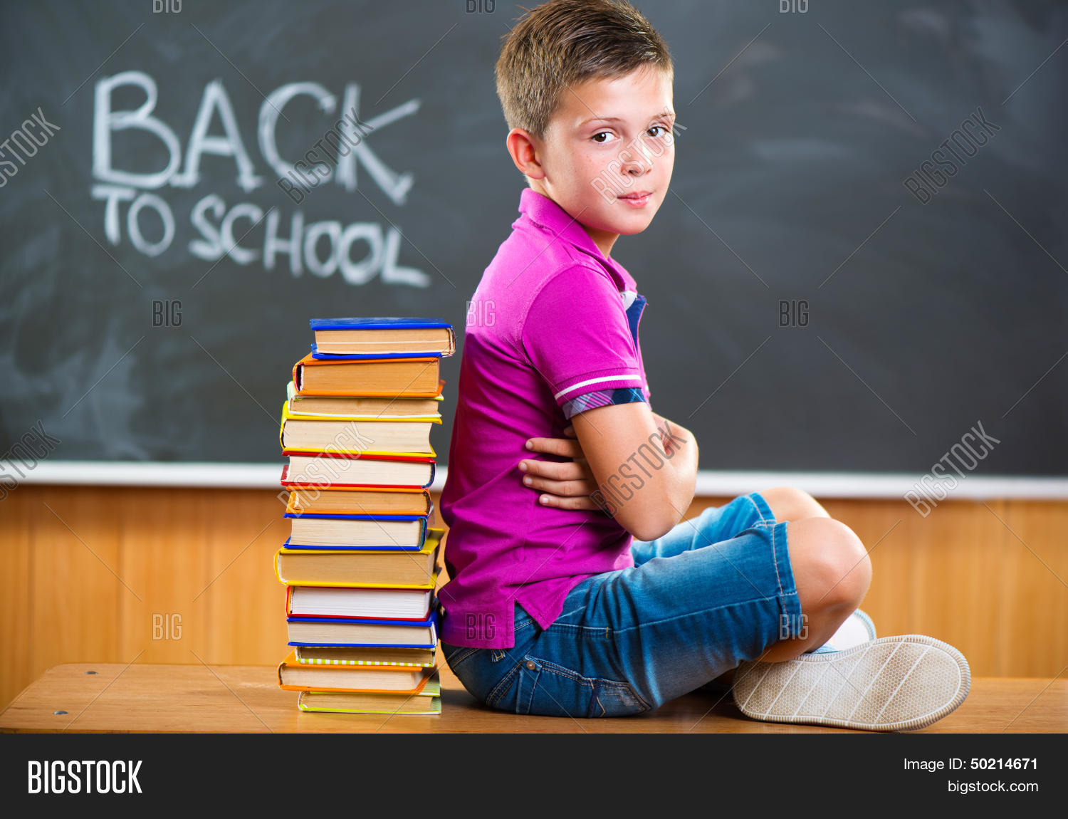 Cute School Boy Image & Photo (Free Trial) | Bigstock