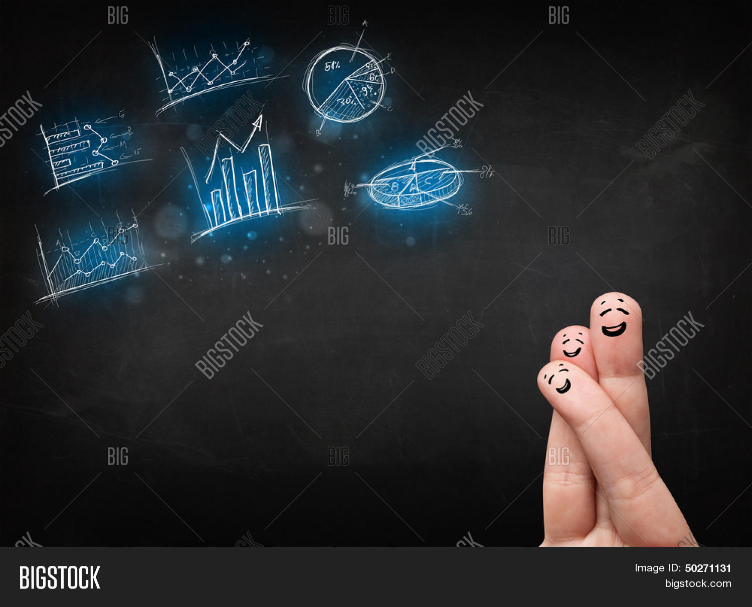 Happy Finger Smiling Image & Photo (Free Trial) | Bigstock