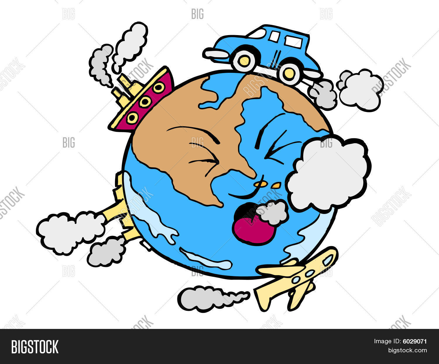 Polluted Earth Image & Photo (Free Trial) | Bigstock