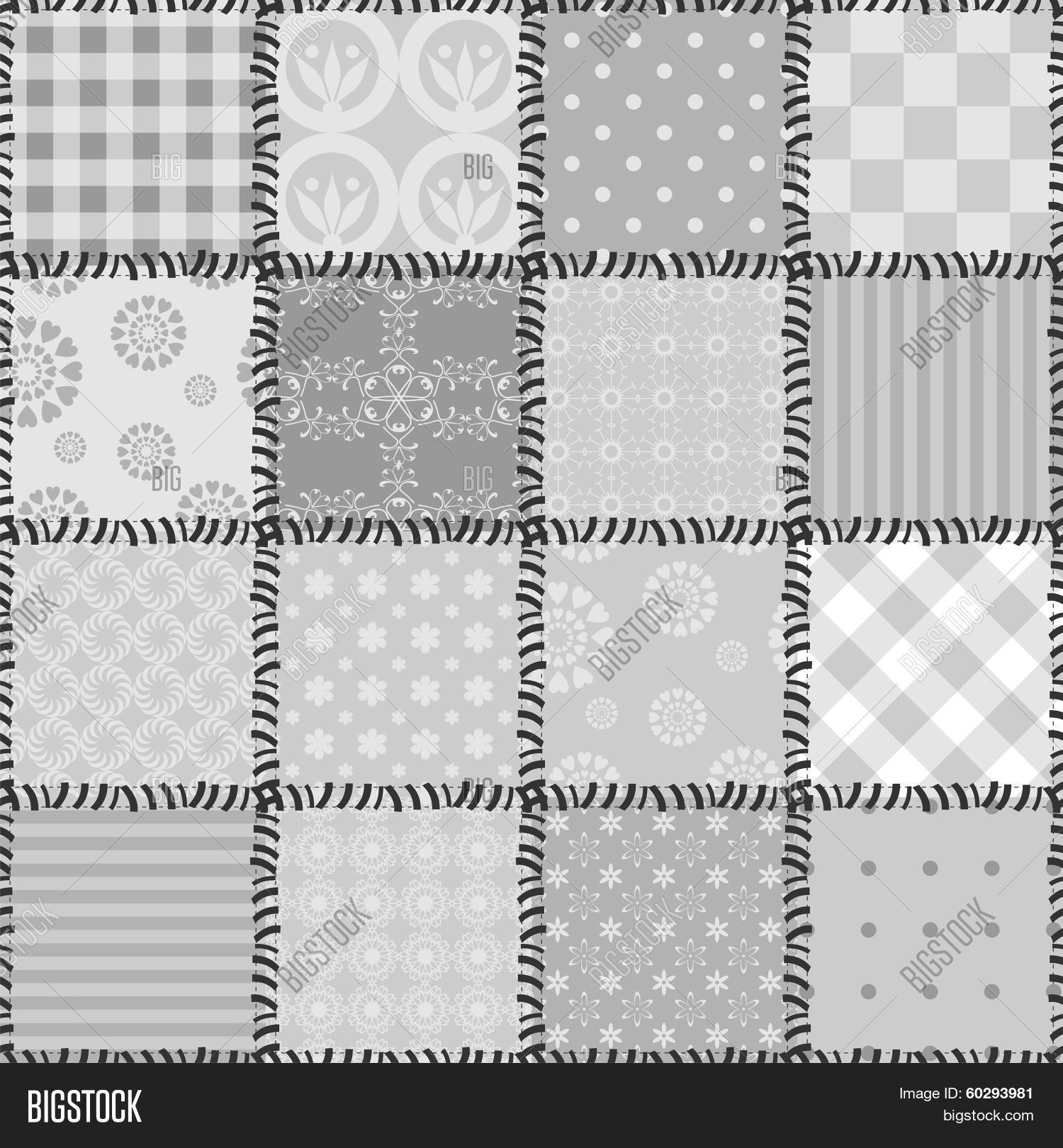 Patchwork Background Vector & Photo (Free Trial) | Bigstock